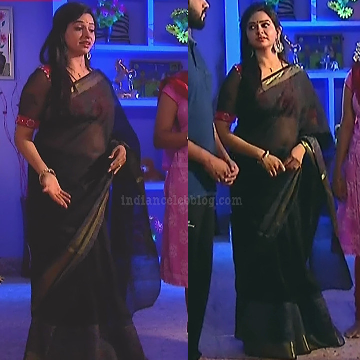 Divya ganesh tamil tv actress sumangali S6 9 saree pics – indiancelebblog
