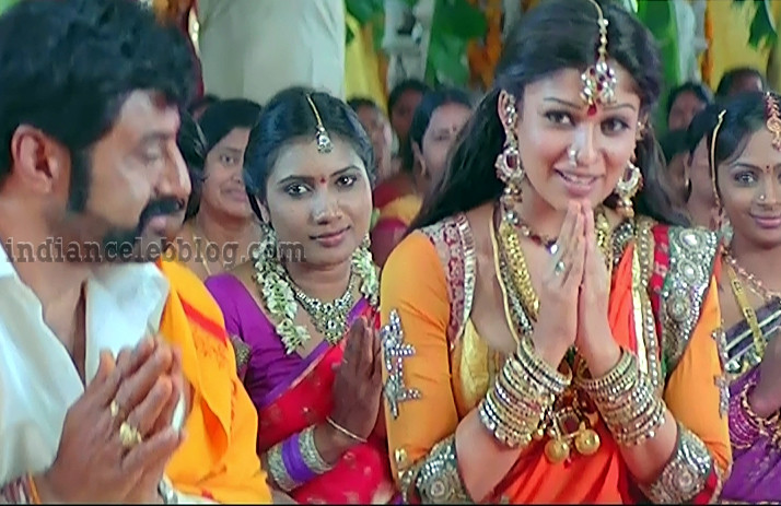 Nayanthara Telugu simha S1 13 hot saree caps – indiancelebblog