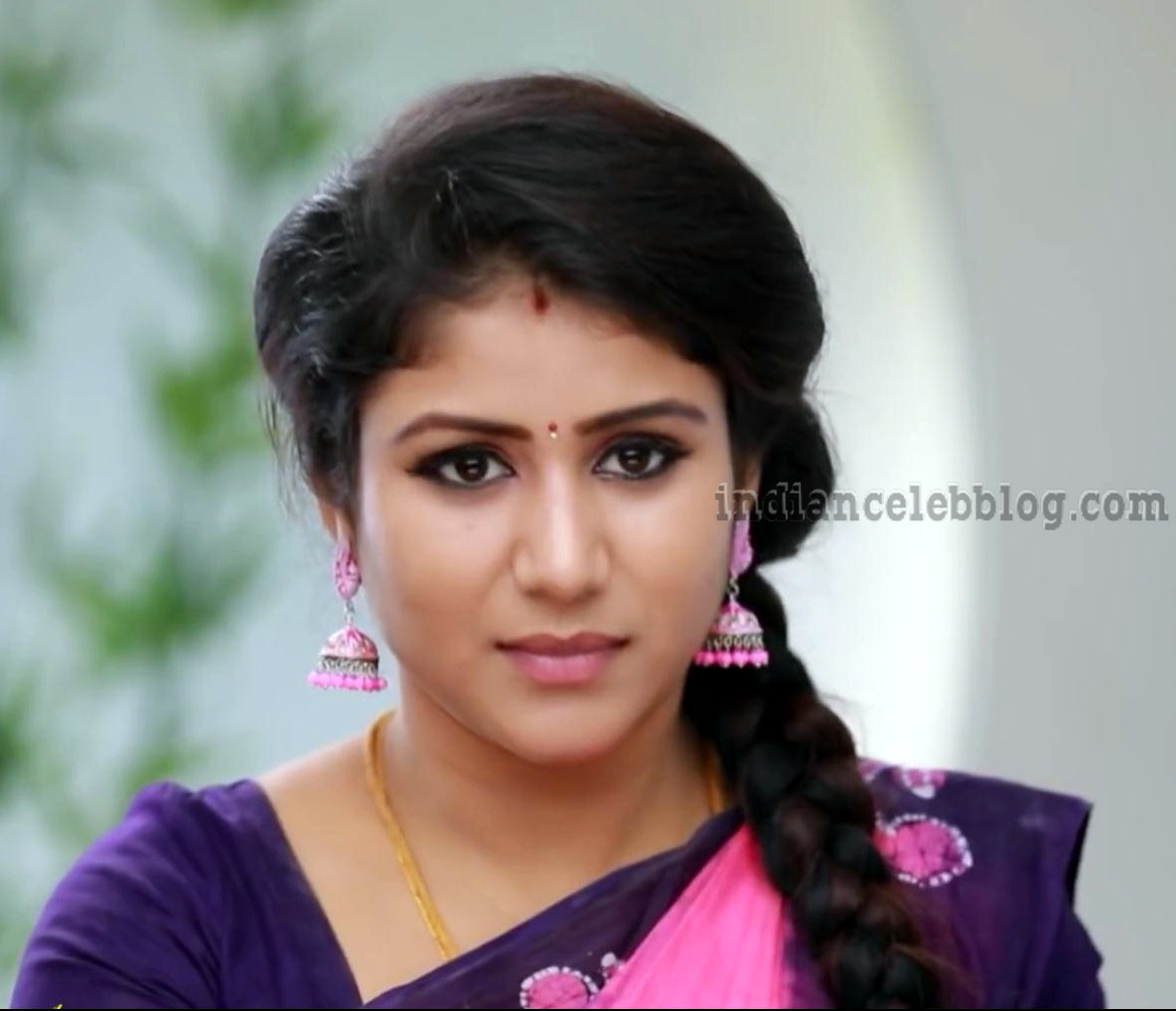 Alya Manasa raja rani tamil serial S1 24 hot saree caps – indiancelebblog