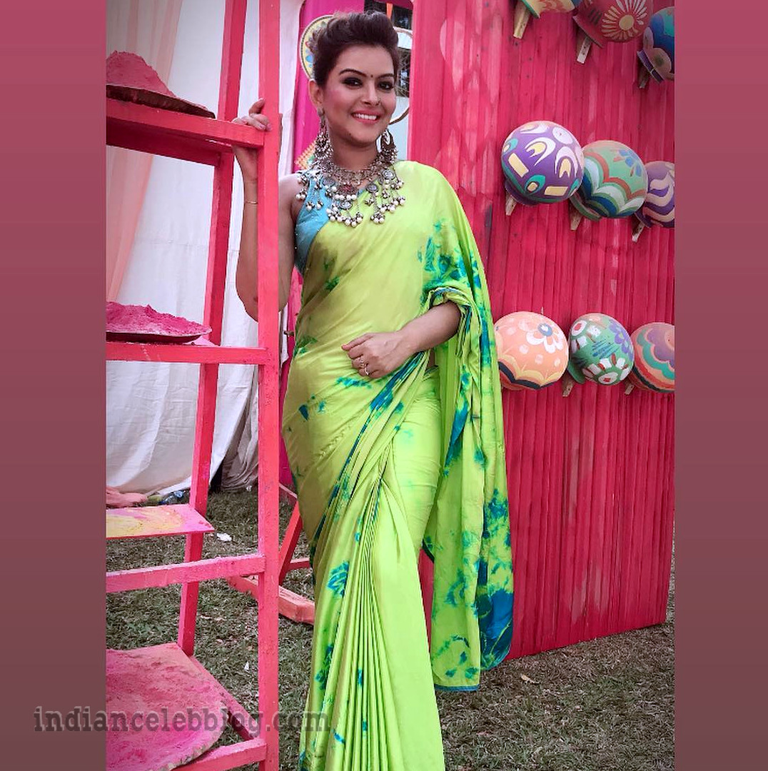 Shilpa raizada hindi tv celeb CTS6 18 hot saree photos – indiancelebblog