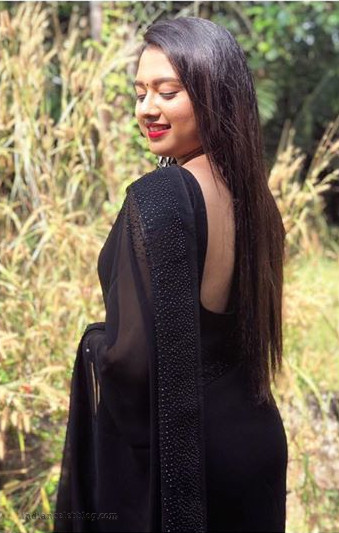 Chirashree anchan sandalwood actress CTS1 10 hot sari photo ...