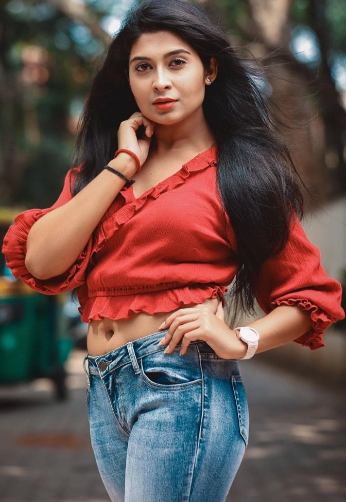 Akshitha bopaiah tamil serial actress T1 19 hot navel pics ...