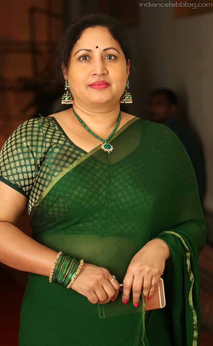 Rajitha telugu character actress t1 7 saree photo – indiancelebblog