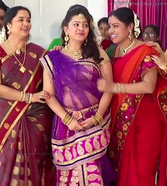 Shwetha bandekar tamil tv actress t1 10 hot sari navel hd caps ...