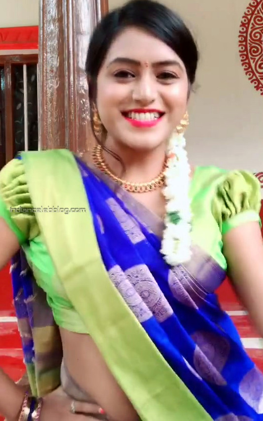 Deepika aradhya kannada serial actress ct36 hot saree stills ...
