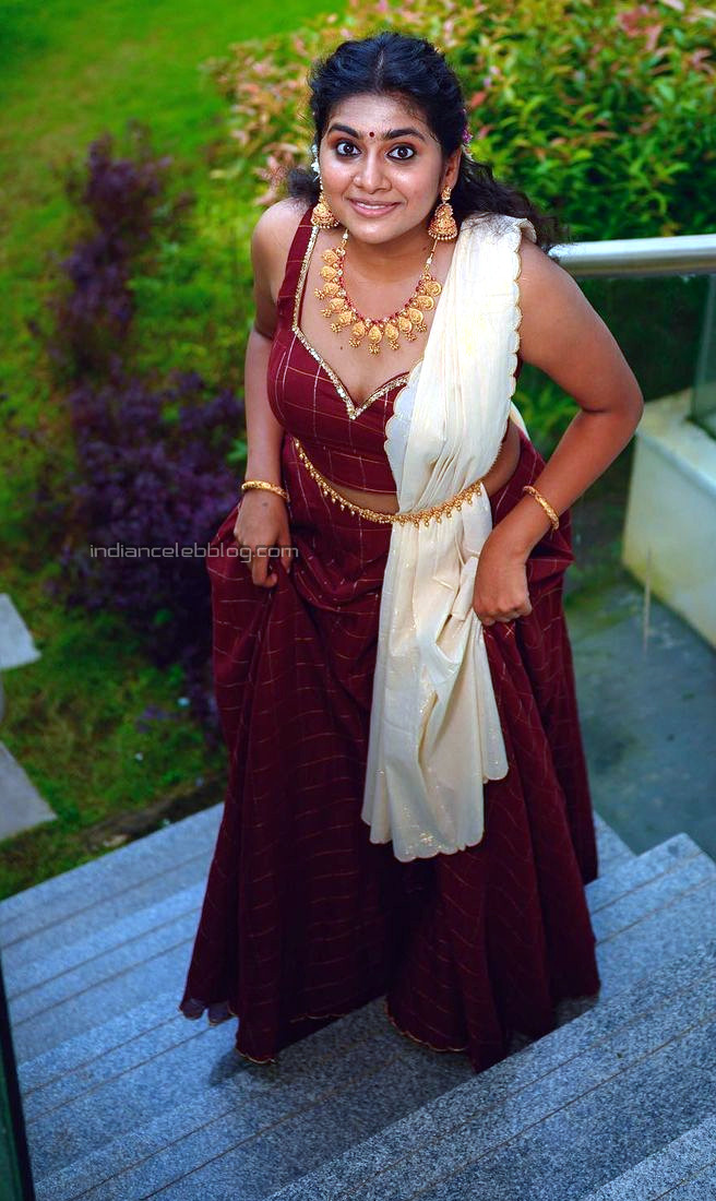 Nimisha sajayan mallu actress ct2 11 hot lehenga choli photo ...