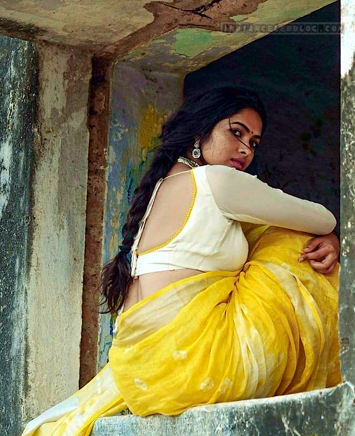 Divi vadhya telugu m1 15 hot saree back hd stills – indiancelebblog
