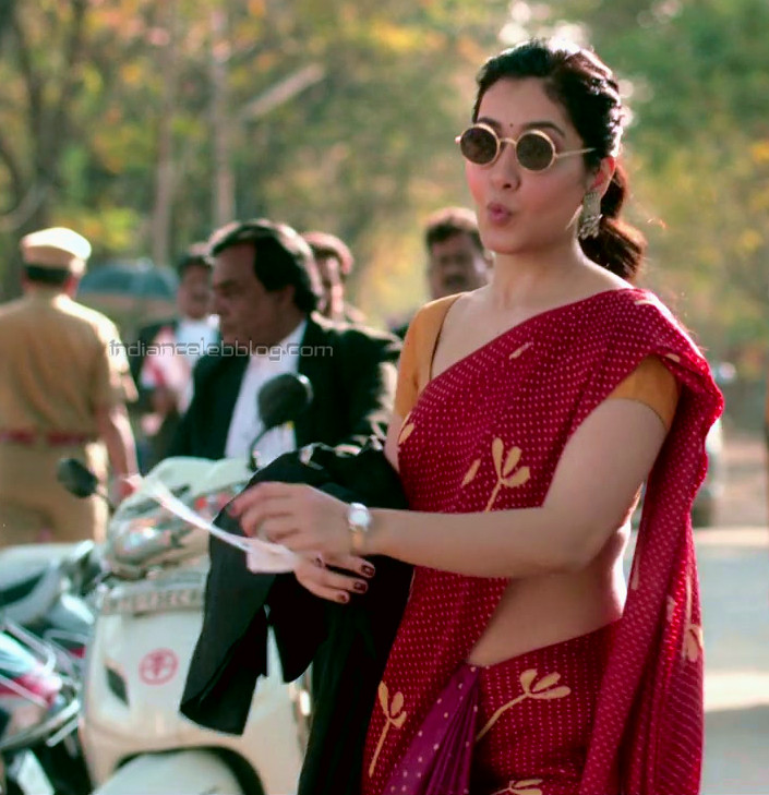 Raashi khanna pakka commercial telugu 5 hot saree midriff hd caps ...