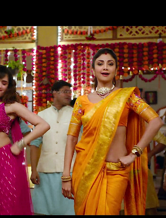 Shilpa shetty nikamma bollywood 2 hot saree midriff hd caps ...