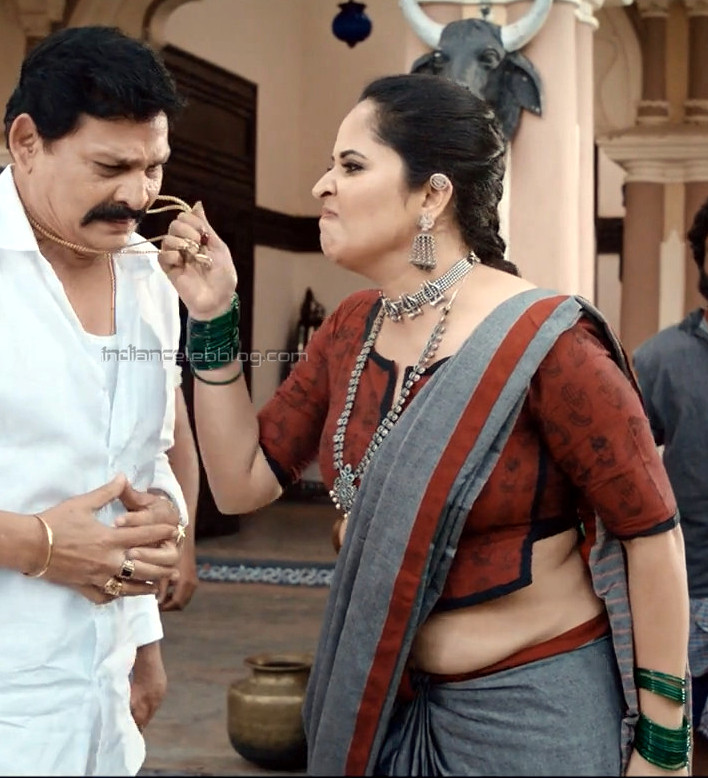 Anasuya bharadwaj telugu movie 13 hot saree midriff hd caps ...