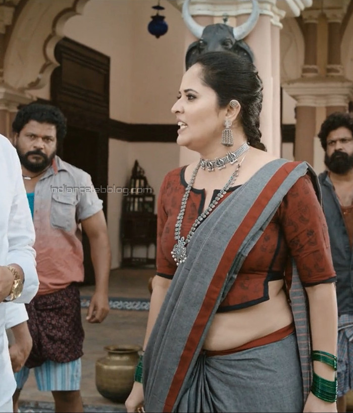 Anasuya bharadwaj telugu movie 14 hot saree midriff hd caps ...