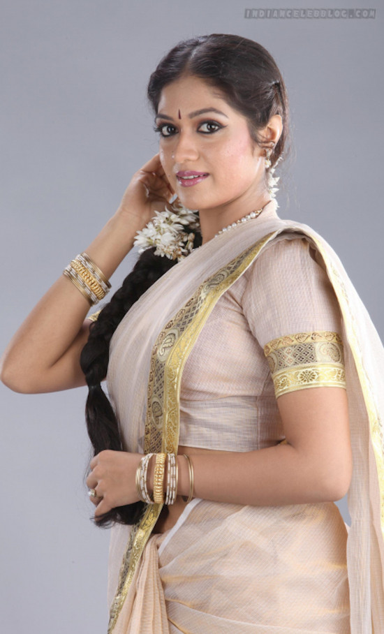 Meghana raj mallu actress 3 maad dad hot saree photo – indiancelebblog