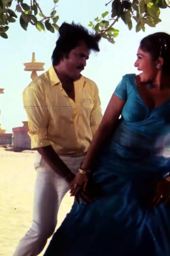 Rupini manithan rajinikanth 11 hot saree hd caps – indiancelebblog