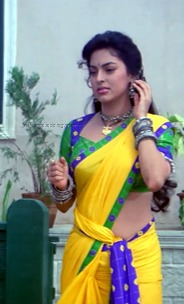 Juhi chawla andaz movie 9 hot saree midriff hd caps – indiancelebblog