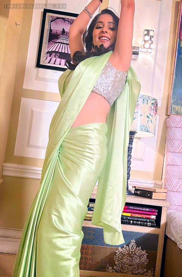 Garima jain web series 10 hot sleeveless saree hd stills – indiancelebblog