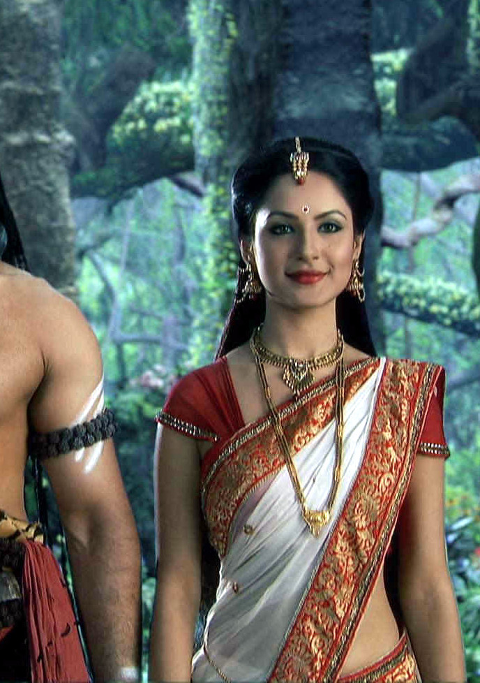 Hindi television celeb t612 pooja bose saree – indiancelebblog