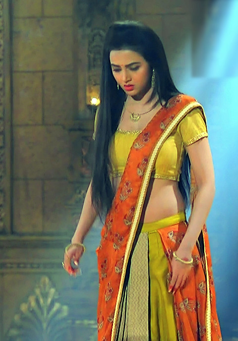 Tejasswi prakash karn sangini 8 serial hot lehenga captures ...