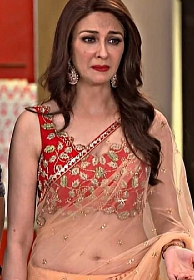 Saumya tandon s4x16 bhabiji serial low waist saree photo – indiancelebblog