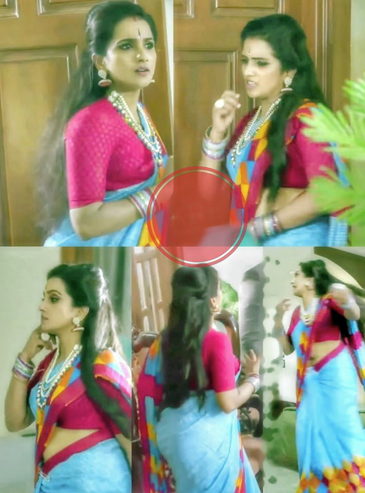 Ammu ramachandran ass1x4 saree navel tamil tv serial caps – indiancelebblog