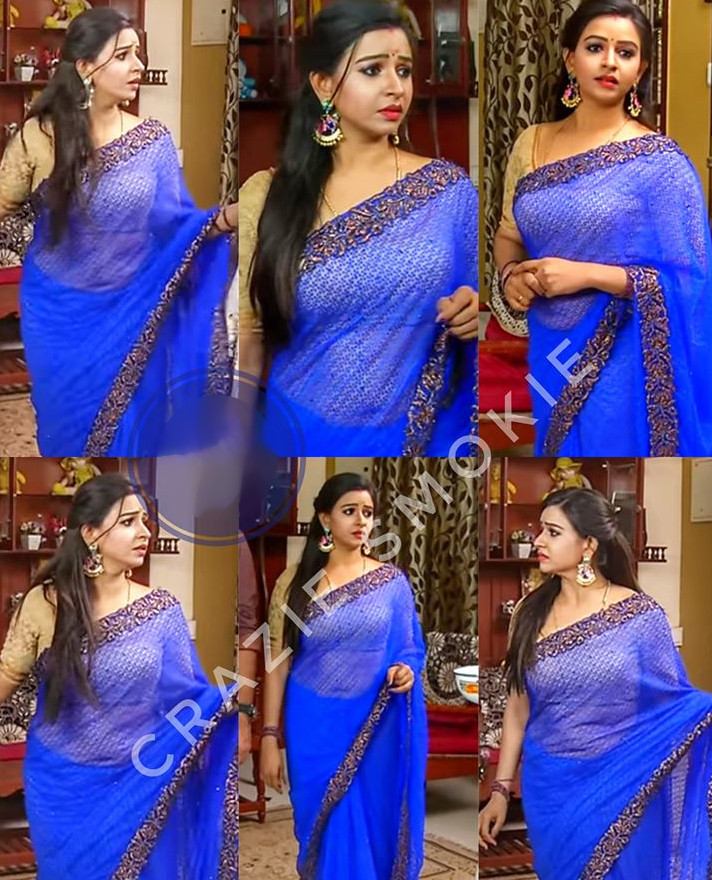 Divya ganesan m1x10 saree navel tamil tv serial hd caps – indiancelebblog