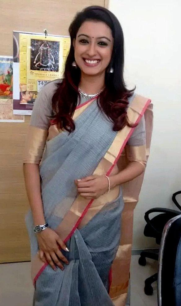 Nisha krishnan smm13 saree social media tamil tv – indiancelebblog
