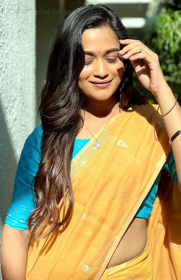 Kaavya arivumani s2x18 saree photo shoot tamil tv actress – indiancelebblog