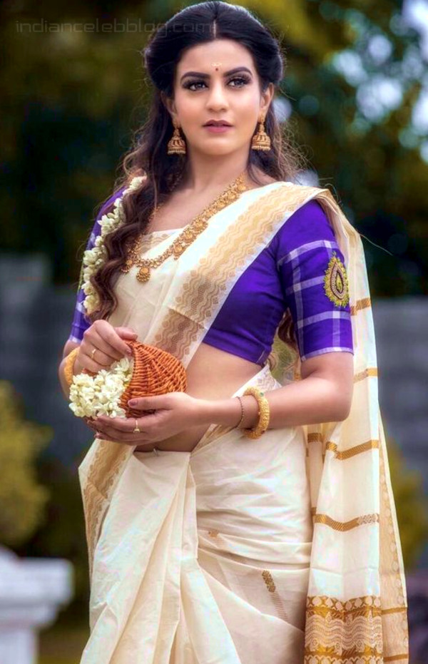 Namratha gowda kannada tv serial s4x15 hot midriff saree – indiancelebblog