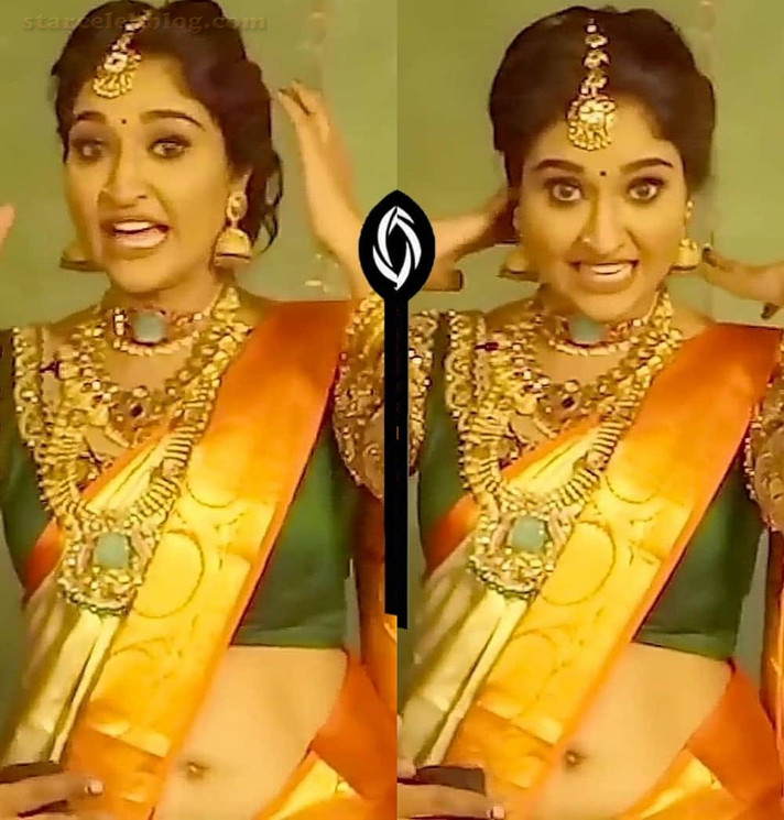 Neelima rani ass1x9 saree navel show tamil tv – indiancelebblog