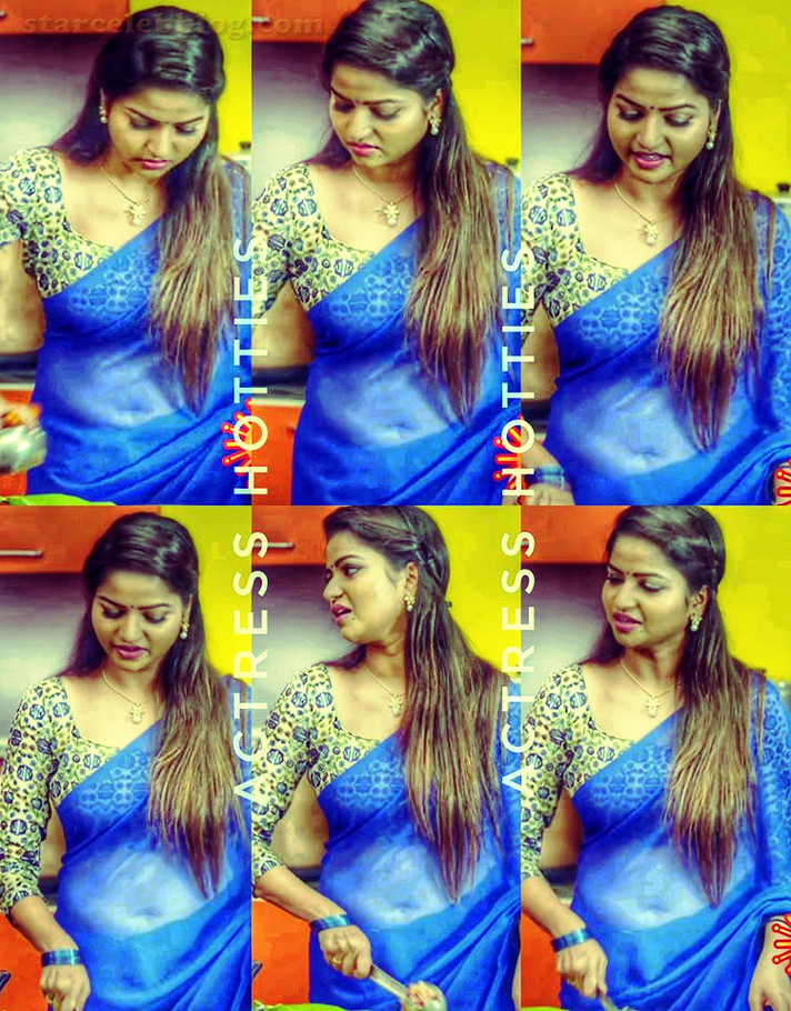 Nithya ram ass1x9 transparent saree hd caps kannada tv – indiancelebblog