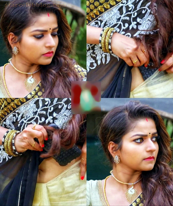 Nithya ram ass2x11 tamil tv celeb saree navel hd pics – indiancelebblog