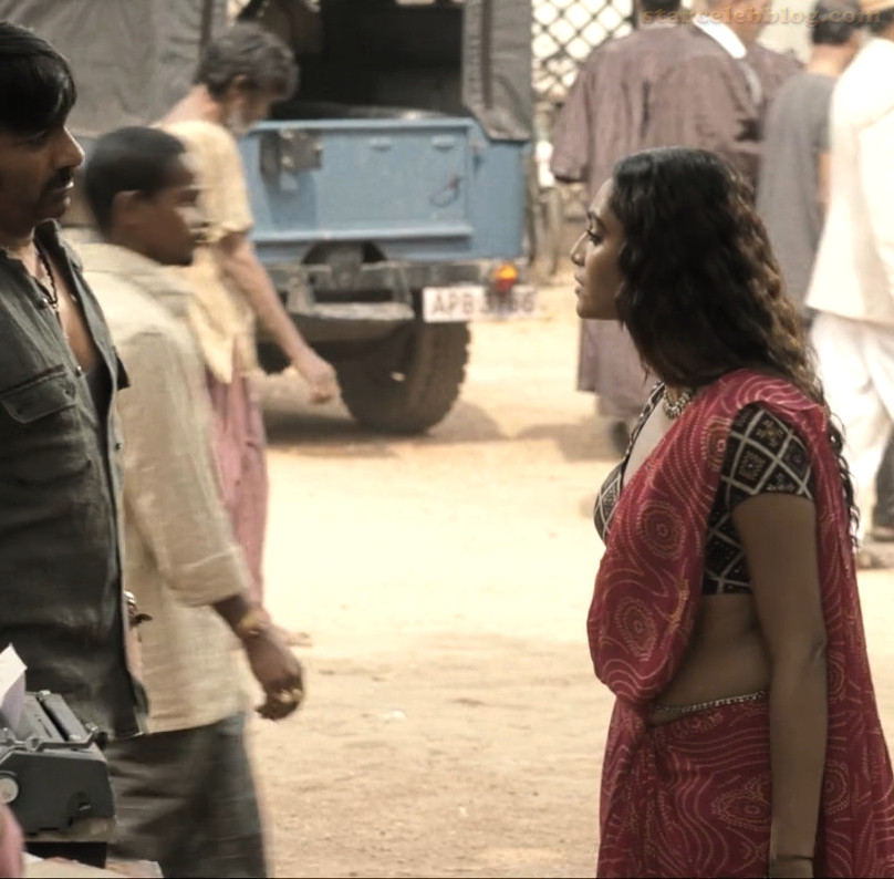 Anukreethy vas Tiger nageswara rao 10 hot saree tollywood hd caps – indiancelebblog