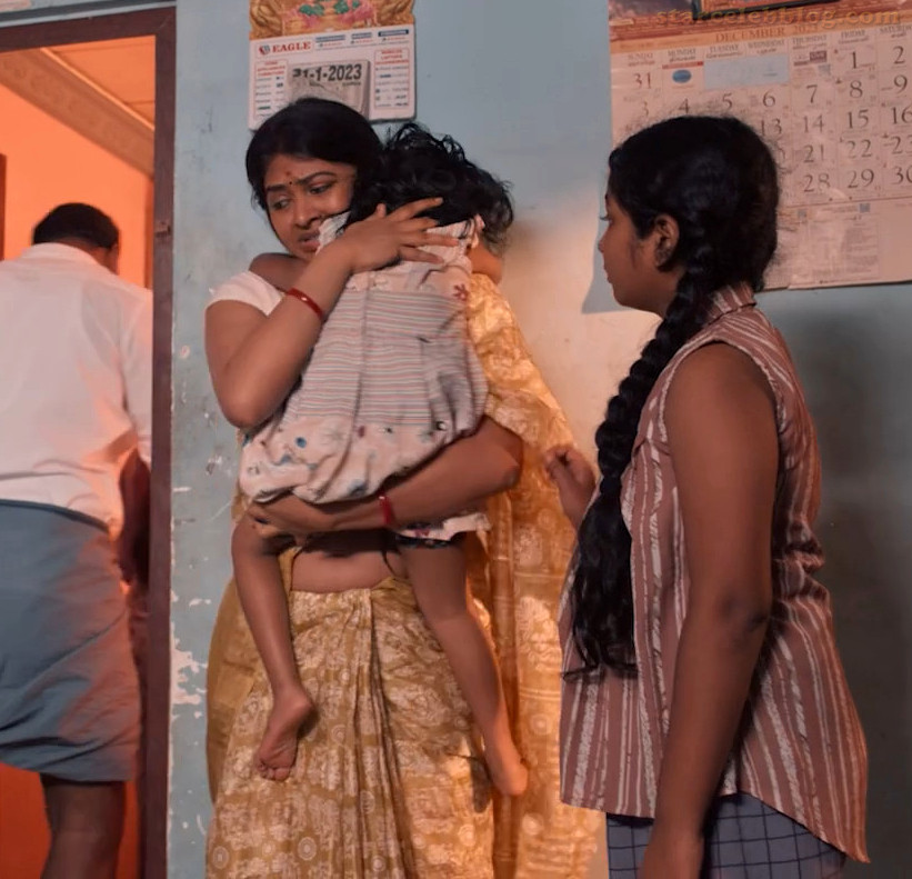 Rachitha mahalakshmi fire s1x8 hot saree navel tamil movie hd caps ...