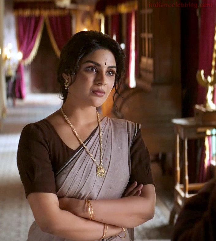 Samyuktha menon Kalyan ram Devil 2 saree hd caps – indiancelebblog