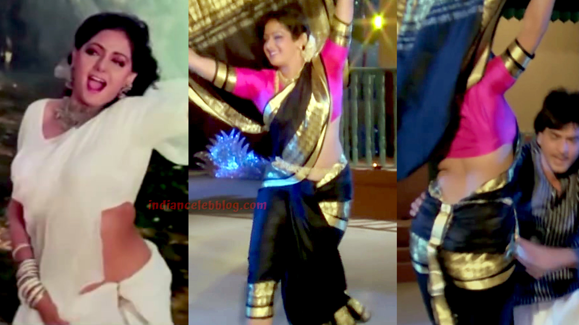 Sridevi mcm2x1 Hindi movie Saree song hd screencaps tn – indiancelebblog